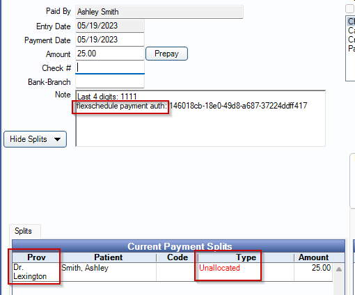 FlexSchedule Credit Card Holds + Deposits – Flex