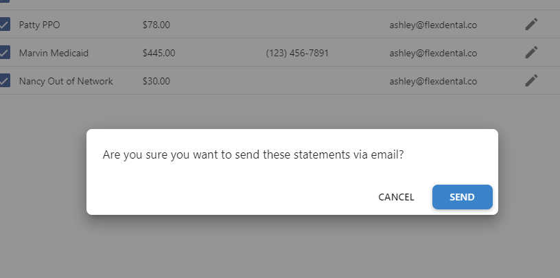 Bulk Statements – Flex