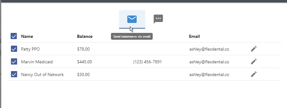 Bulk Statements – Flex