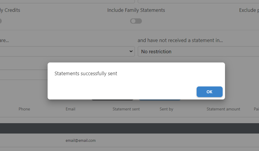 Bulk Statements – Flex