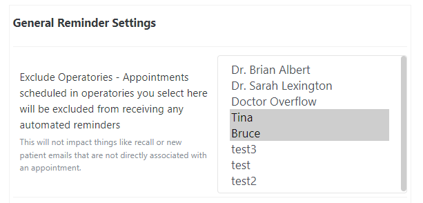 Can I Exclude Operatories? – Flex