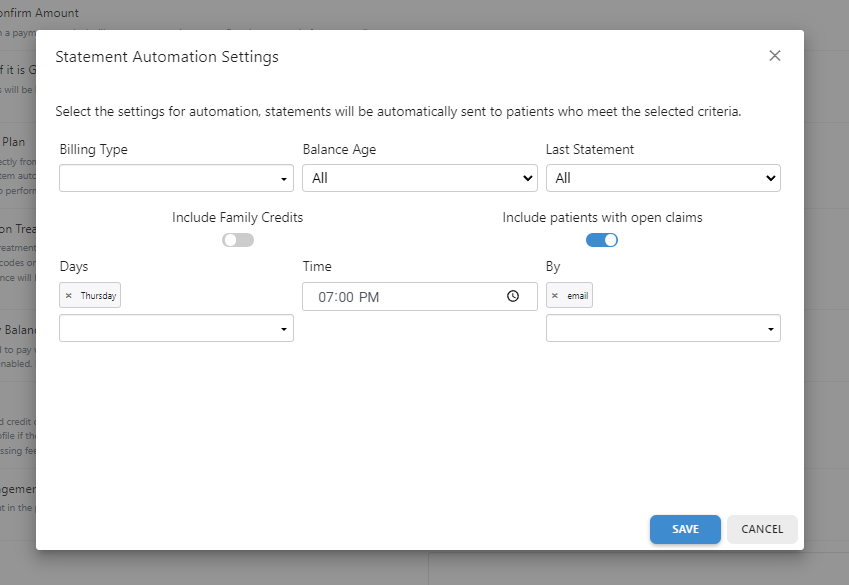 Mass Statement Automation – Flex
