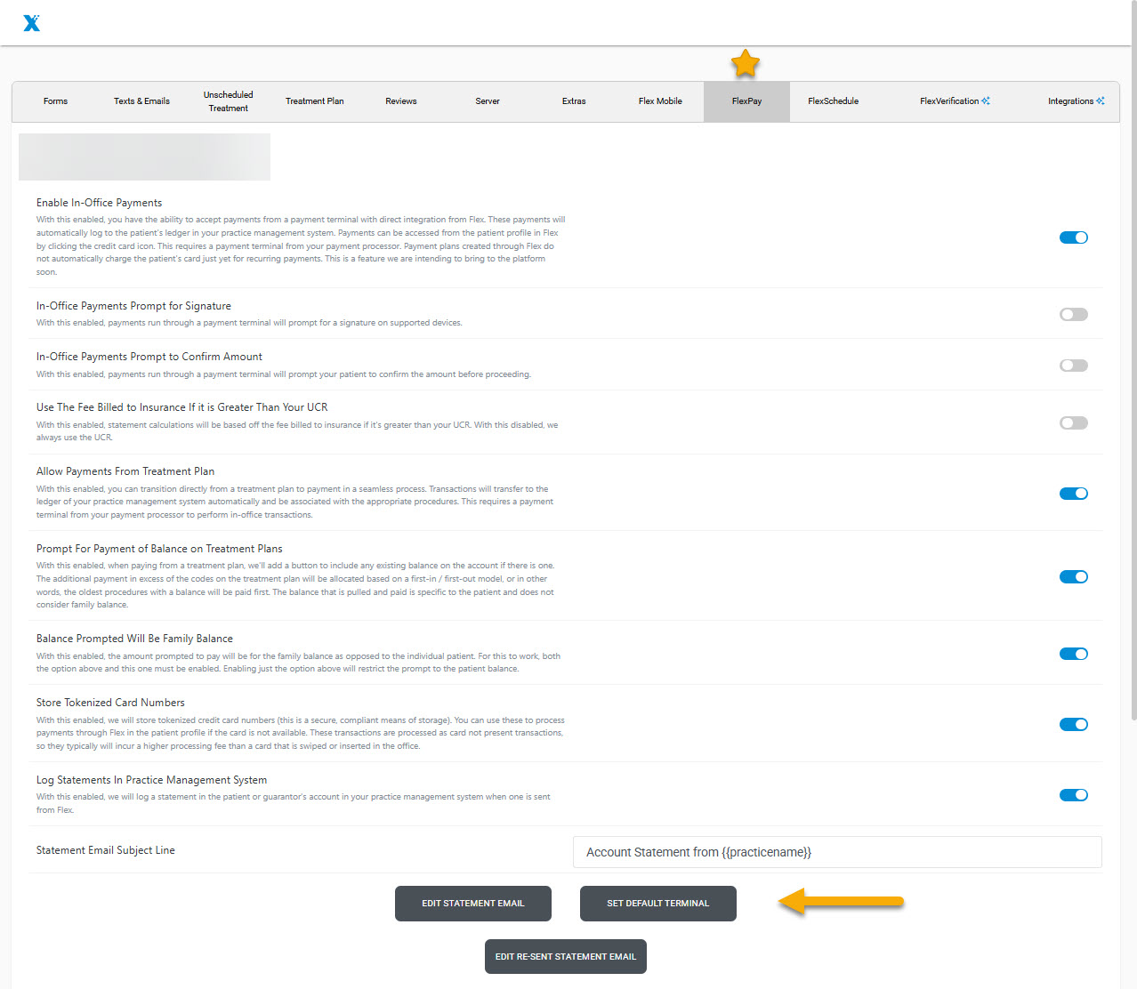 How to Set a Default Terminal – Flex