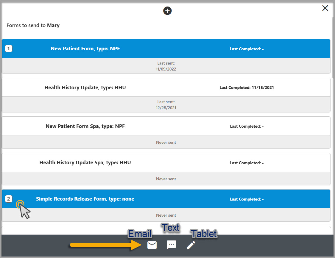 How to Send Forms to Multiple Family Members – Flex