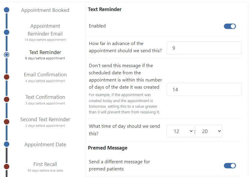 Text Reminders – Flex