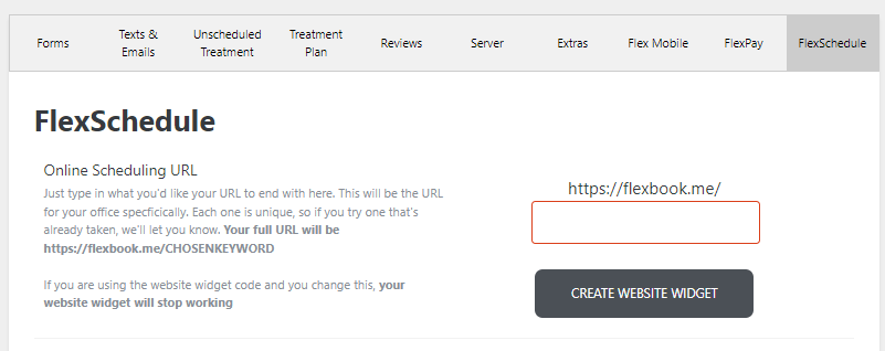 What Is My Online Scheduling Website? – Flex