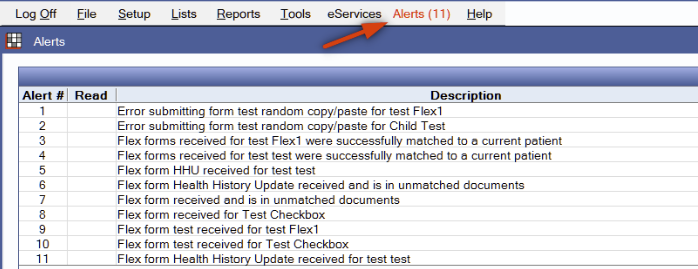 Alerts With Open Dental – Flex