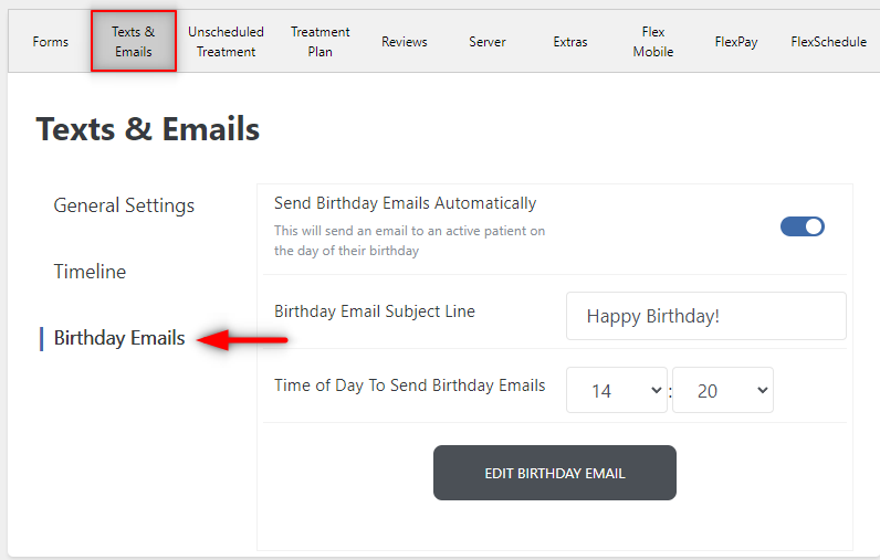 How Do I Send Birthday Emails? – Flex