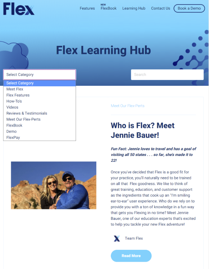 Learning Hub – Flex